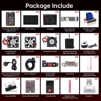 Voron 2.4 Full Set Optional Kits for DIY Build Electronics Frame Motion ...